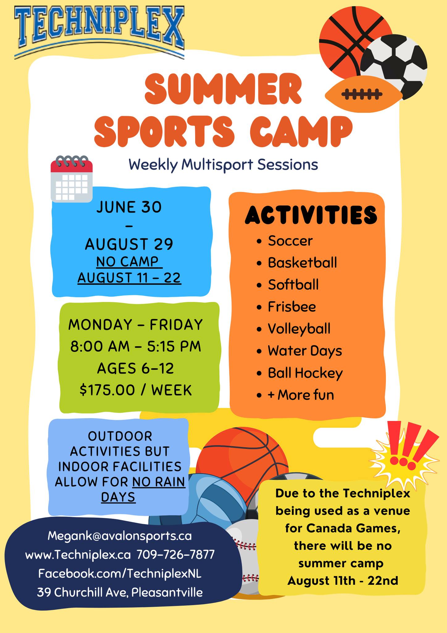 Summer Camp 2025 Registration is Open! – Techniplex